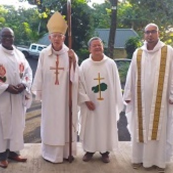 Le Cardinal Piat à Rodrigues pour les 20 ans du Vicariat apostolique ...